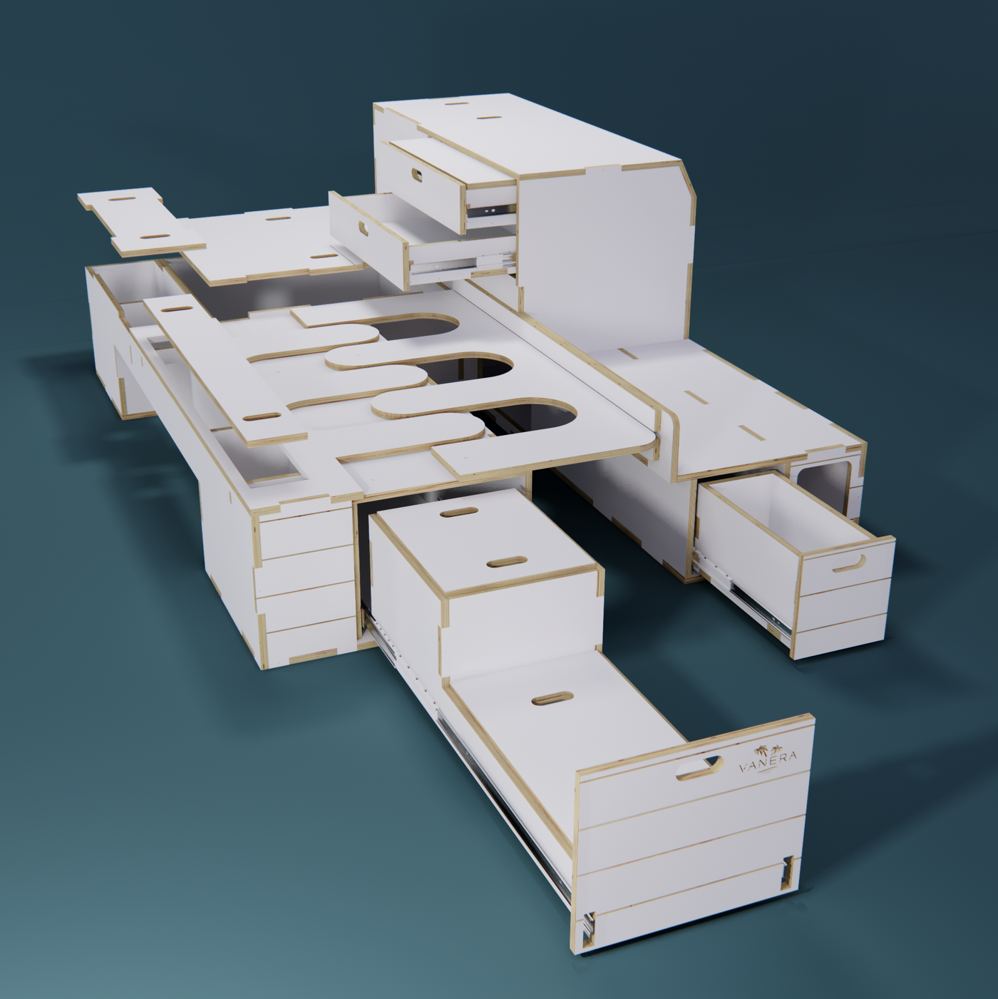 Tracks Troopy Kit - Camper Conversion Kit | Vanera